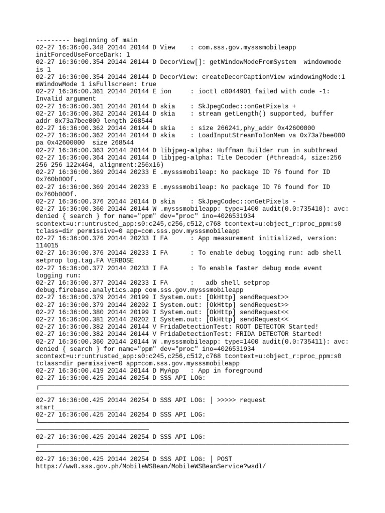 Sss Log 02 27 2025 16 36 00 | PDF | Computer Engineering | Software Development
