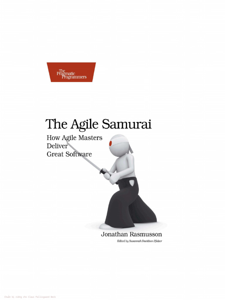 The Agile Samurai Book 1 113 | PDF