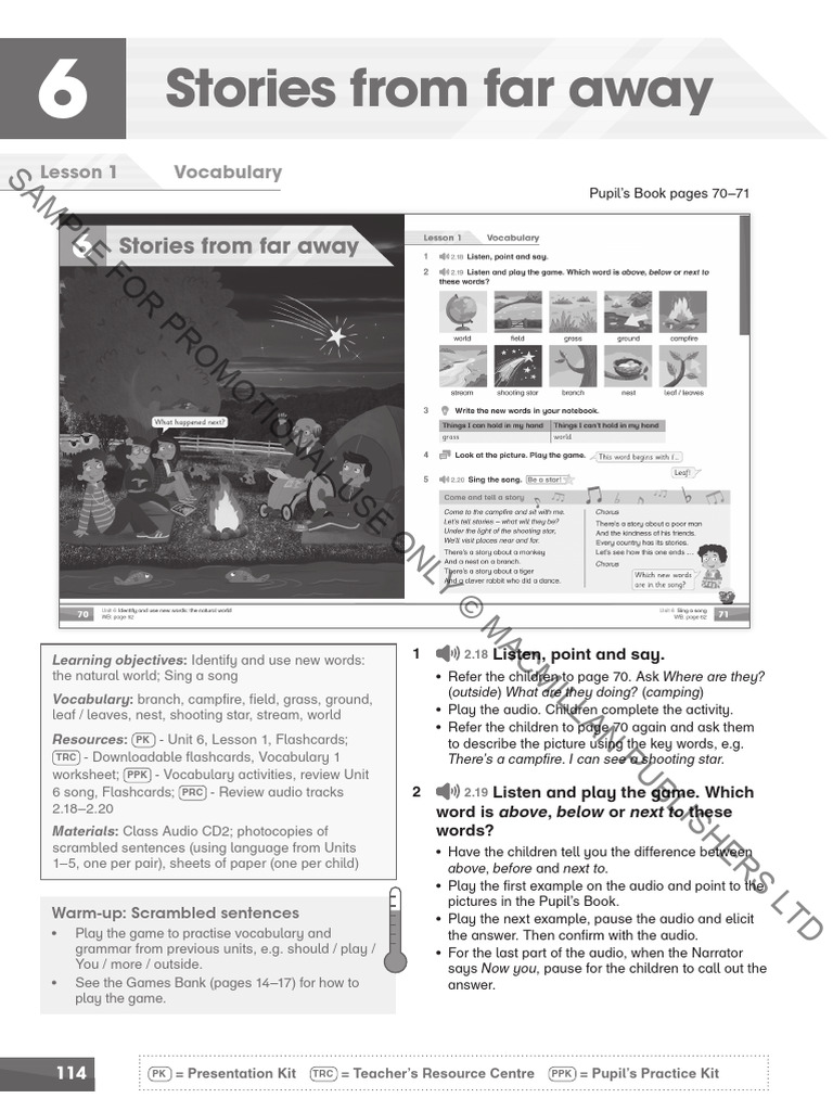 Academy Stars Level 4 Tb u6 | PDF | Adjective | Verb