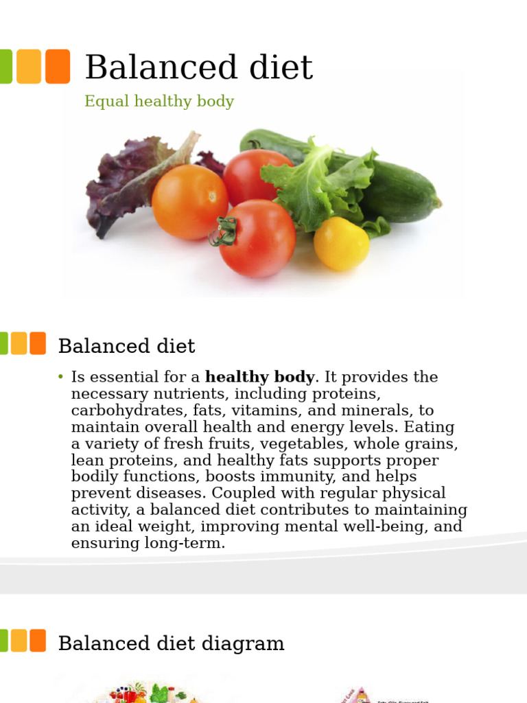 Balanced Diet | PDF