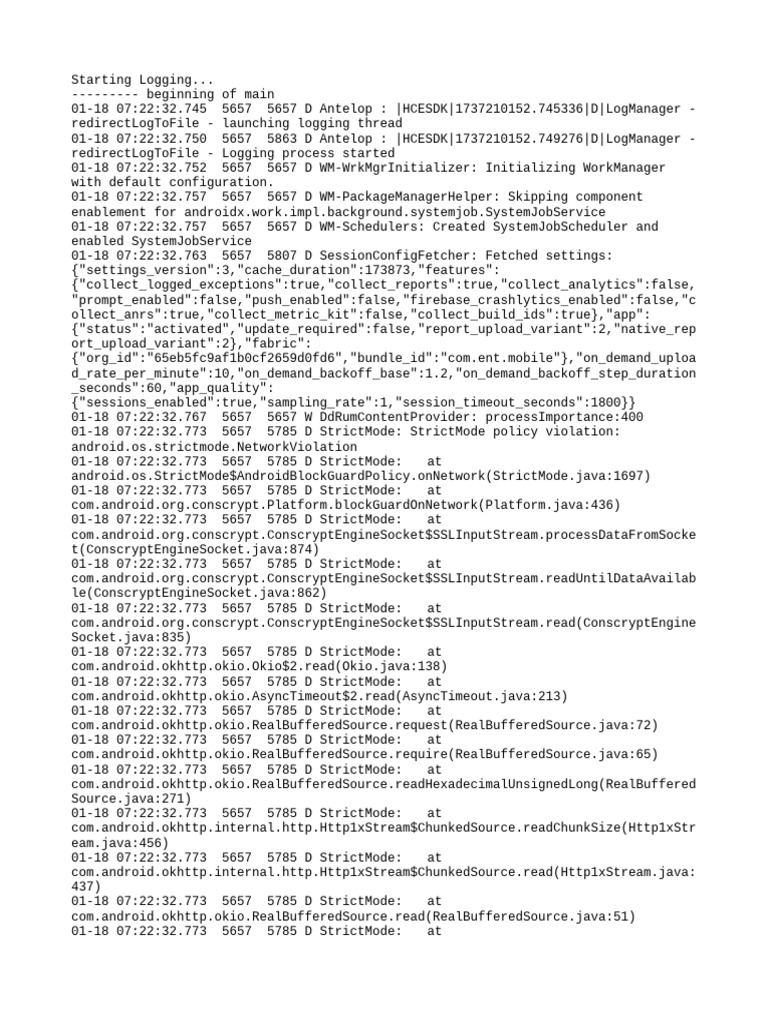 logA | PDF | Java (Programming Language) | Embedded Linux Distributions
