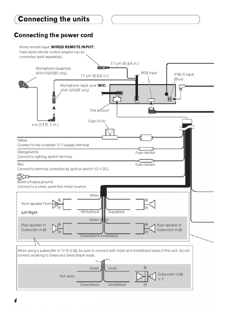 Manual Pioneer AVH-P5200BT (Español - 32 Páginas) | PDF | Manufactured ...