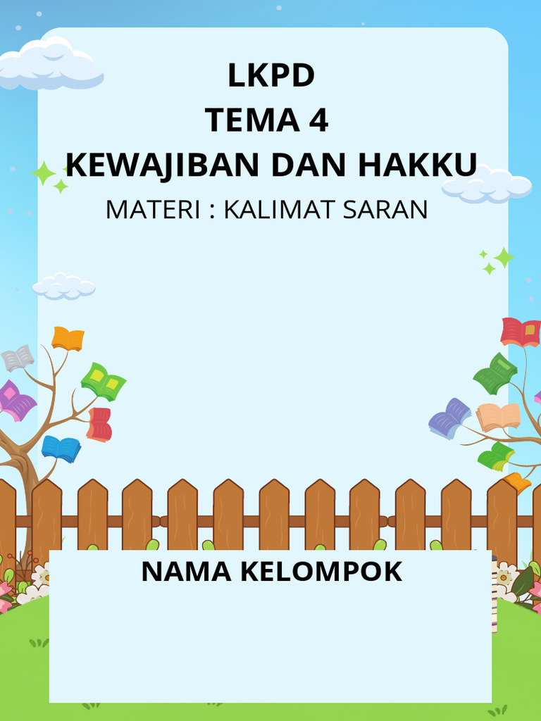 Kalimat Saran untuk Sekolah Indah | PDF