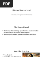 Kings of Israel and Judah Chart | PDF | Books Of Kings | Biblical People