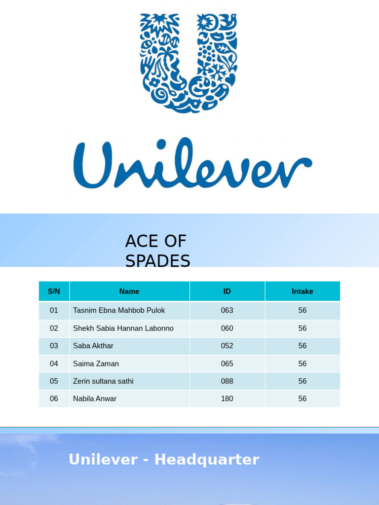 HRM | PDF | Unilever | Brand