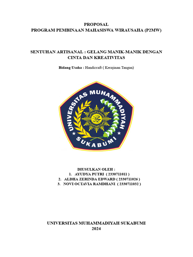 Gelang Manik-Manik Artisanal Aznov | PDF
