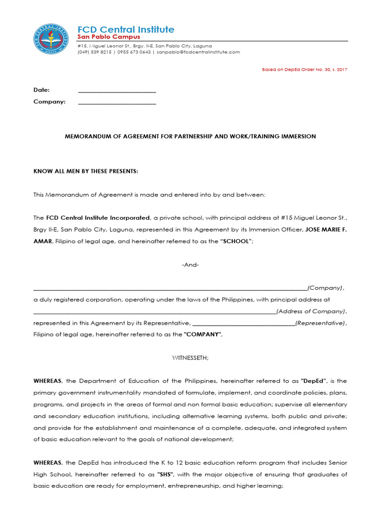 MOA IMMERSION General Google Docs | PDF | Behavior Modification | Cognition