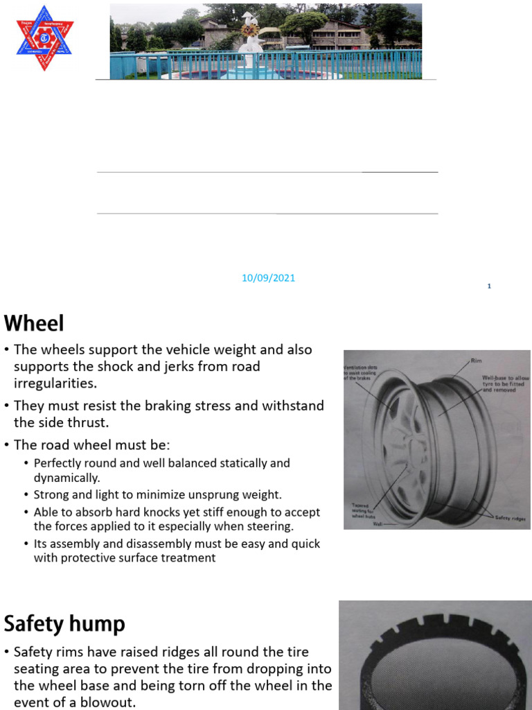 Chapter-6 Wheel and Tires | PDF | Tire | Vehicle Technology