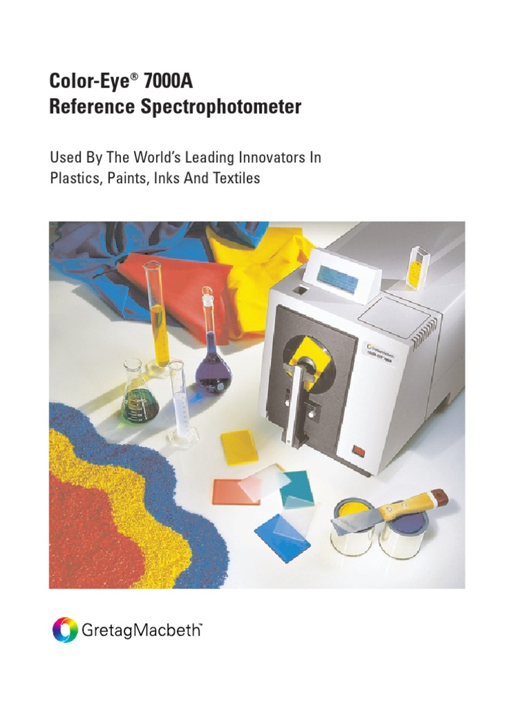 Ce 7000a | PDF | Spectrophotometry | Touchscreen