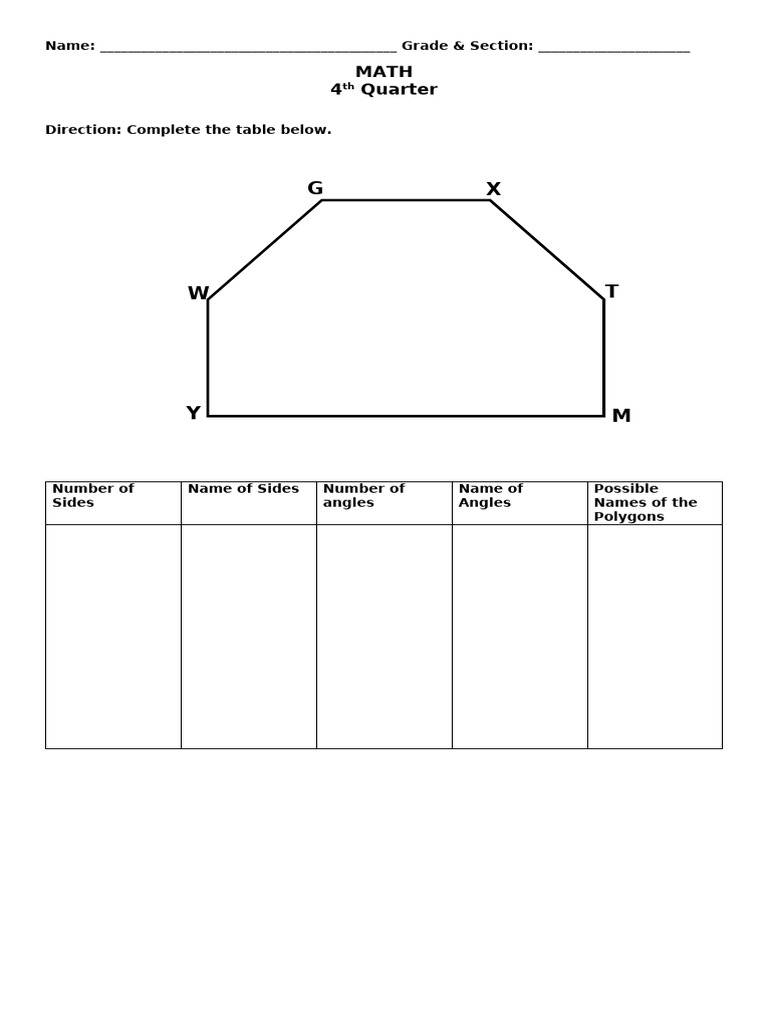 Polygon 4th Quarter | PDF