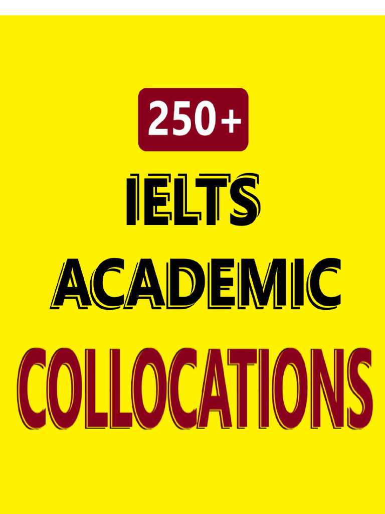 IELTS Academic Collocations | PDF