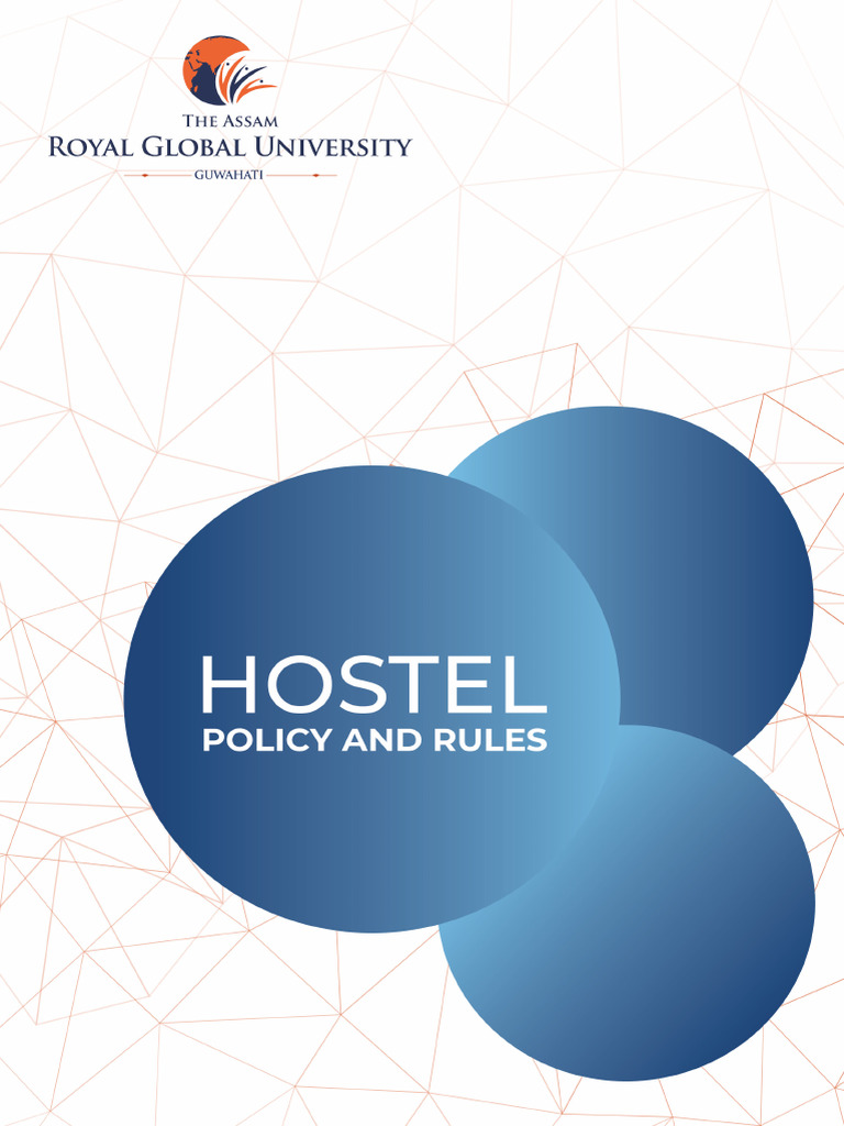 Hostel Policy Rules 2024 | PDF | Hospital | Cafeteria