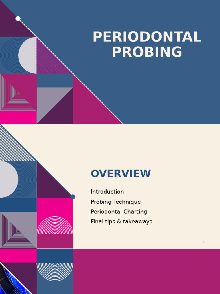 Periodontal Probing | PDF | Periodontology | Medical Specialties