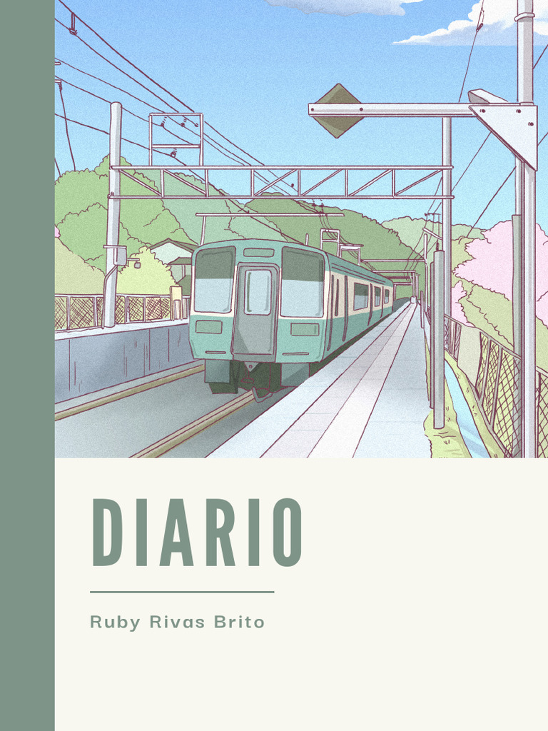 Green Grid Minimal Portfolio Cover Page | PDF