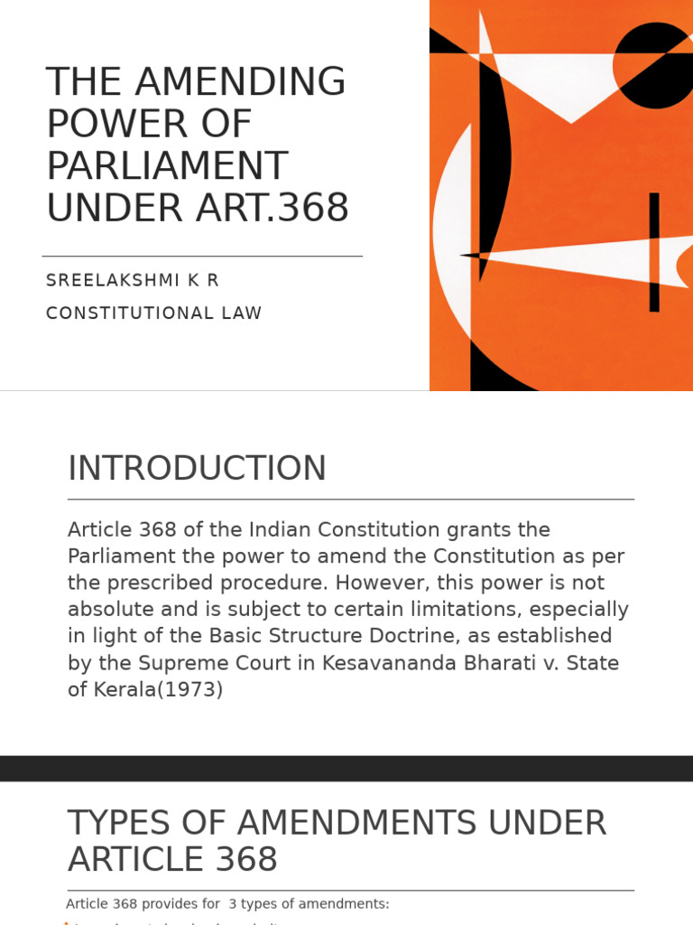 Constitutional Law 1 | PDF | Constitutional Amendment | Statutory Law