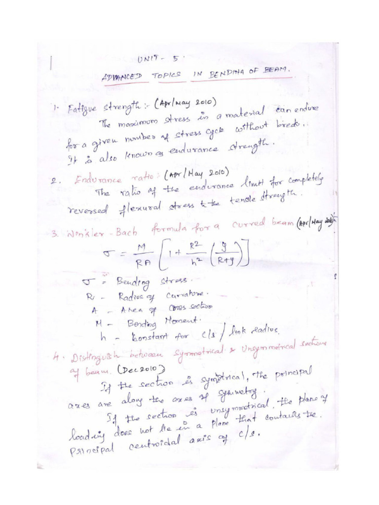 Unit V | PDF