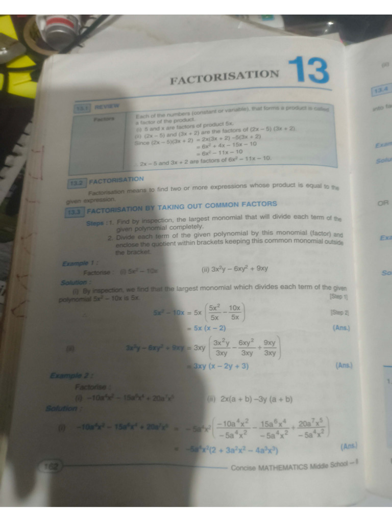 Class 8 Saleena Maths CH 13 | PDF
