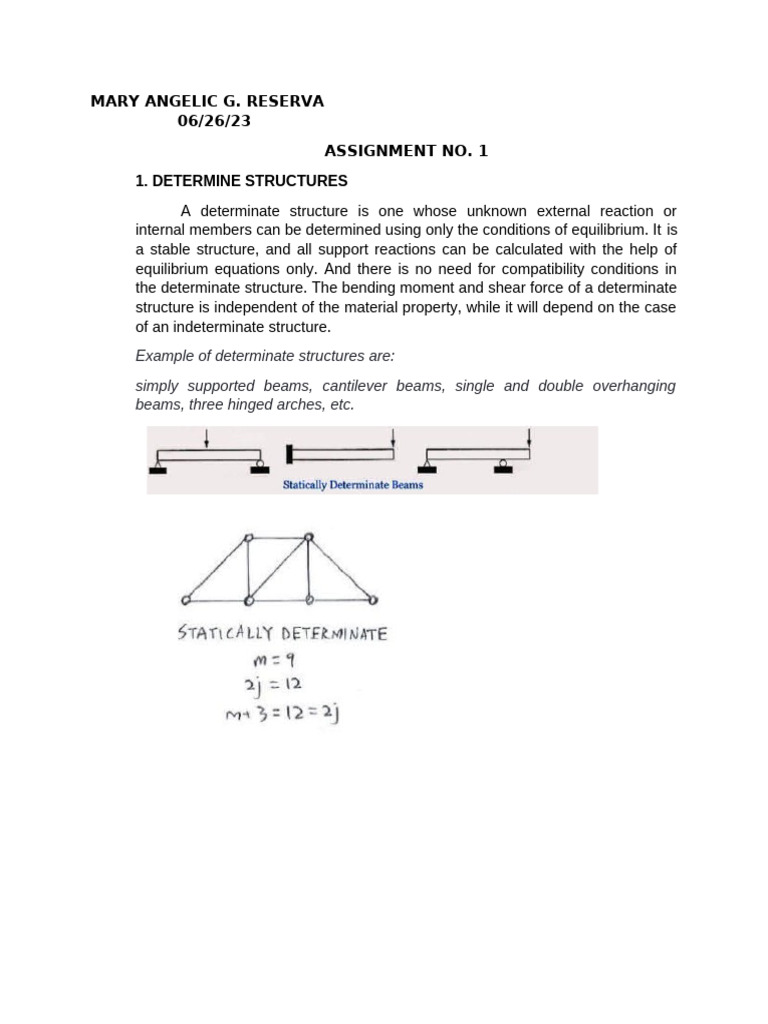 THEORY OF STRUCTURES Notes | PDF | Bending | Beam (Structure)