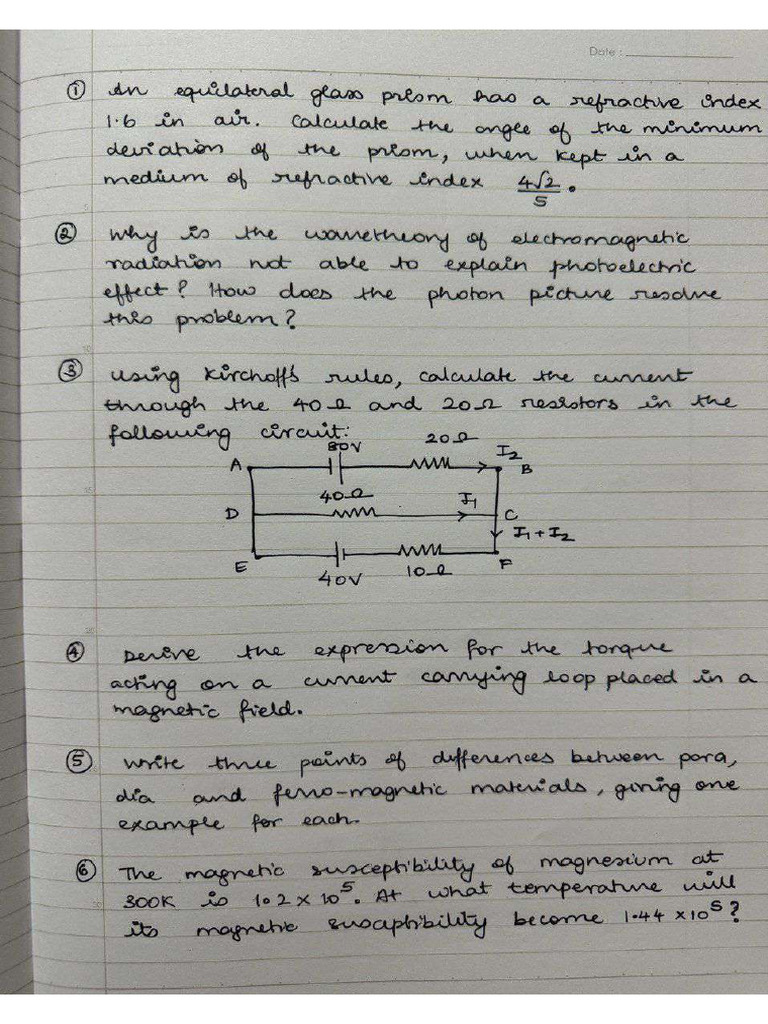Class 12th Day 28 Secret Assignment | PDF