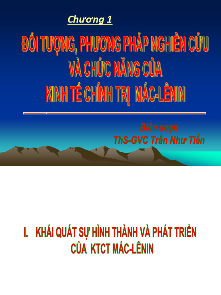 Chuong 1 - Modau | PDF