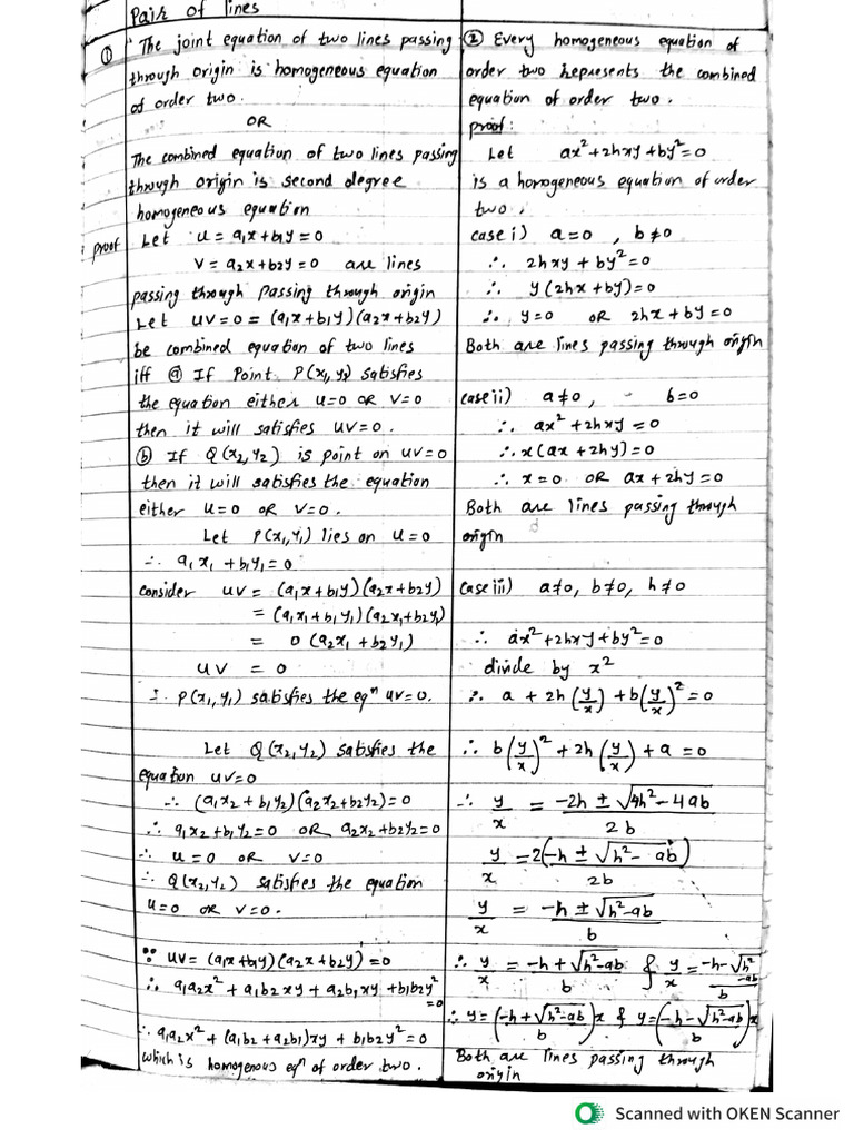 Theorems | PDF