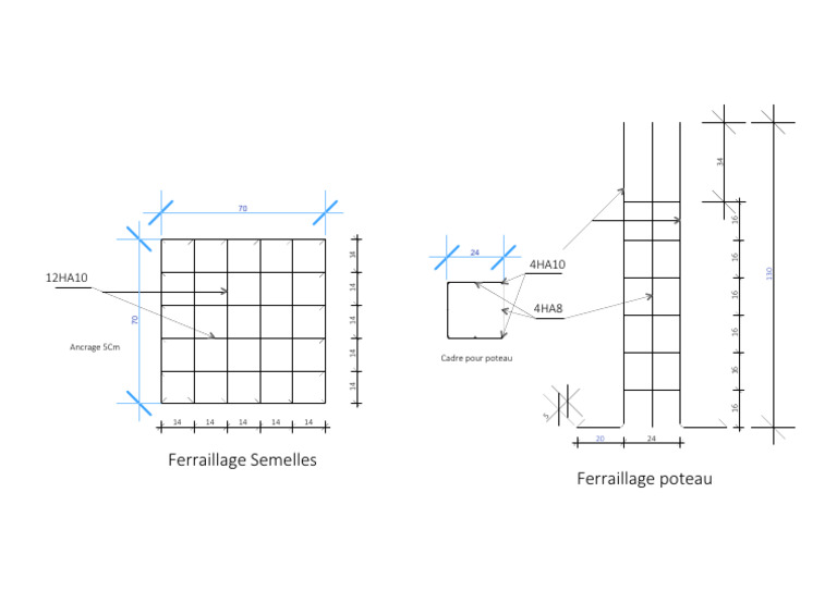 Détaille Du Feraillage | PDF