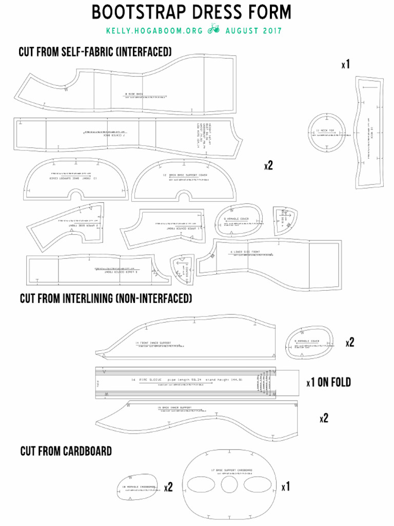 Bootstrap Dress Form Pattern Layout | PDF