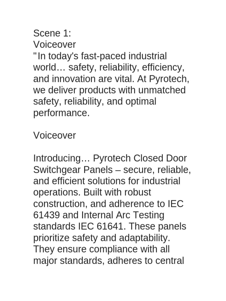 Pyrotech Close Door Systems | PDF | Electric Power | Manufactured Goods