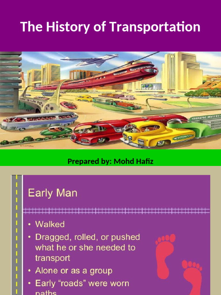 The History of Transportation | PDF