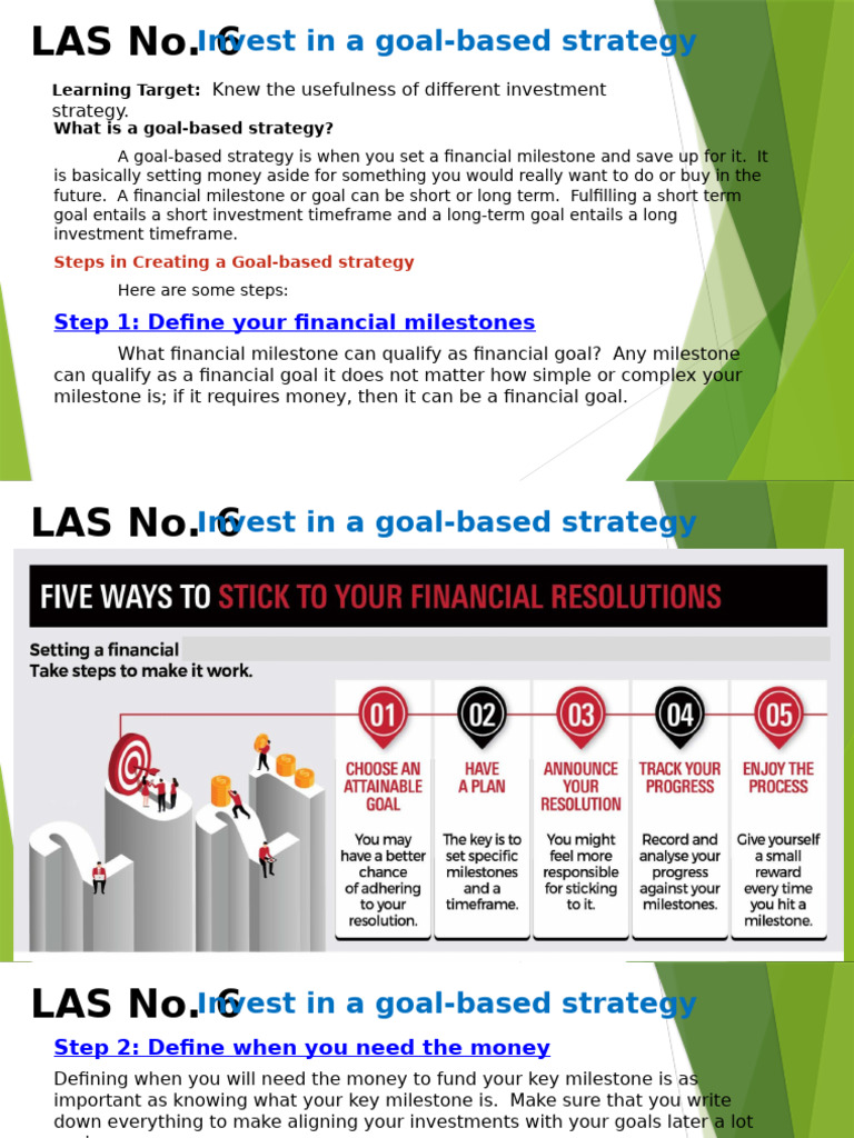 Goal-Based Investment Guide | PDF | Goal | Economies