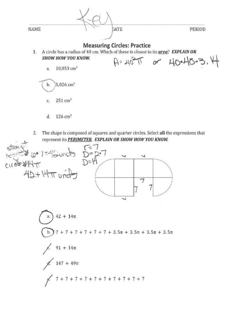 Unit 3 Practice key | PDF