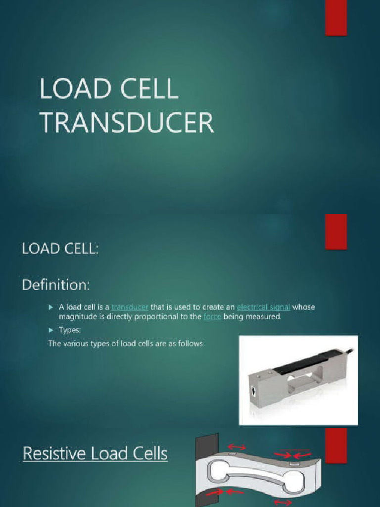 Load Cell | PDF