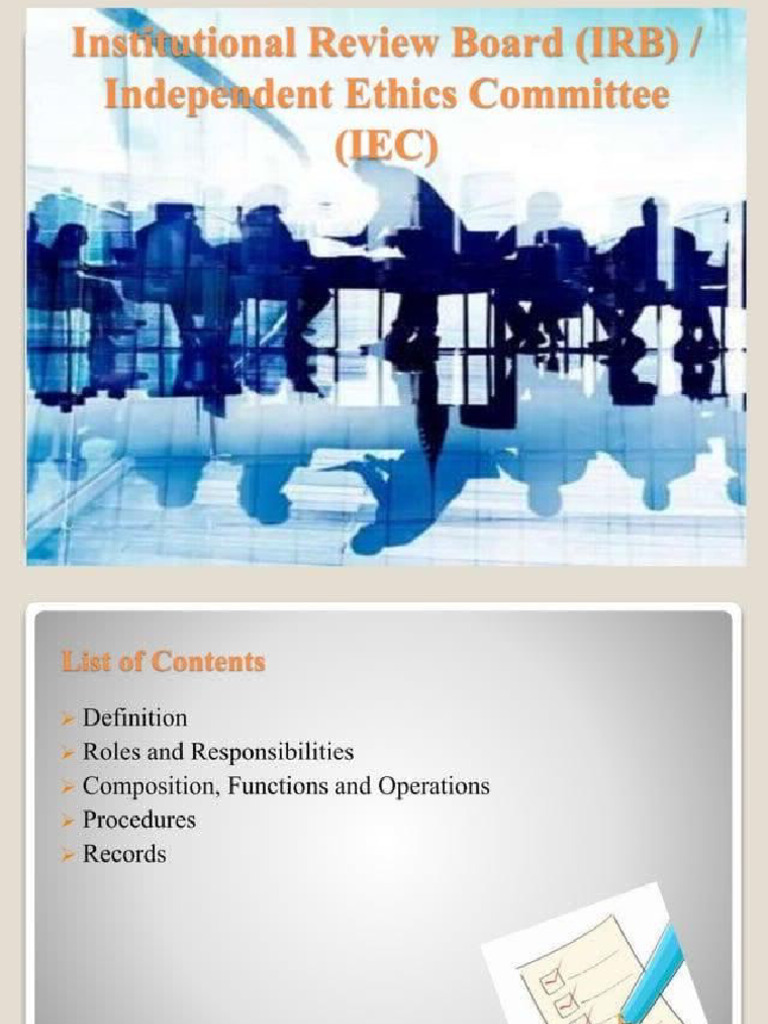 Unit 4 Institutional Review Board | PDF