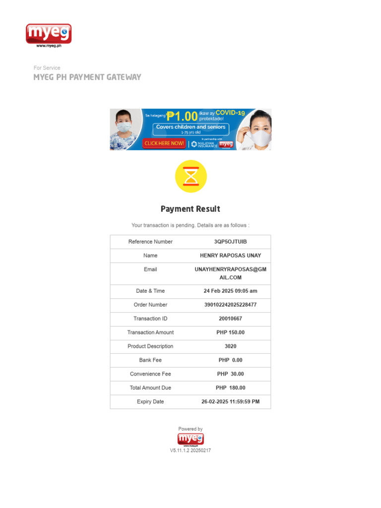 MyEG PH Payment Gateway | PDF