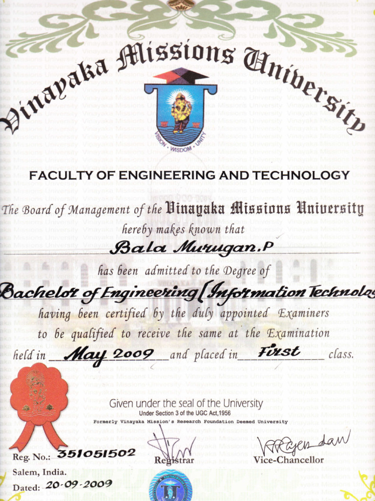 BE Degree | PDF
