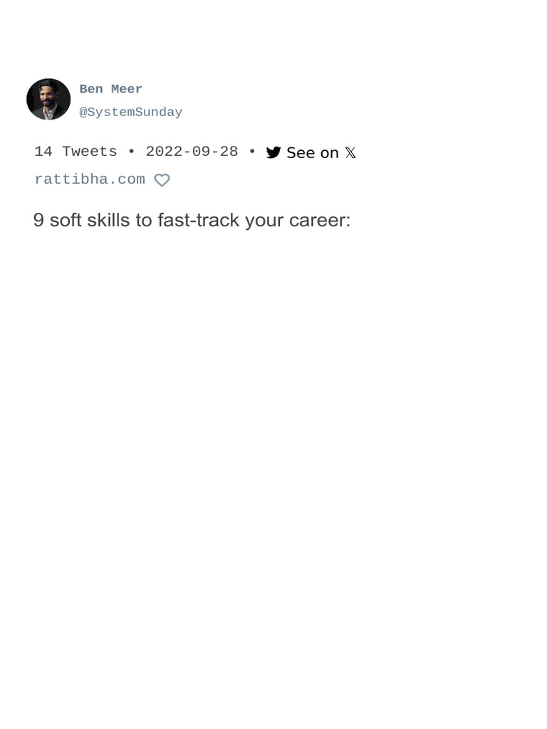 9 Essential Soft Skills for Career Growth | PDF | Human Communication