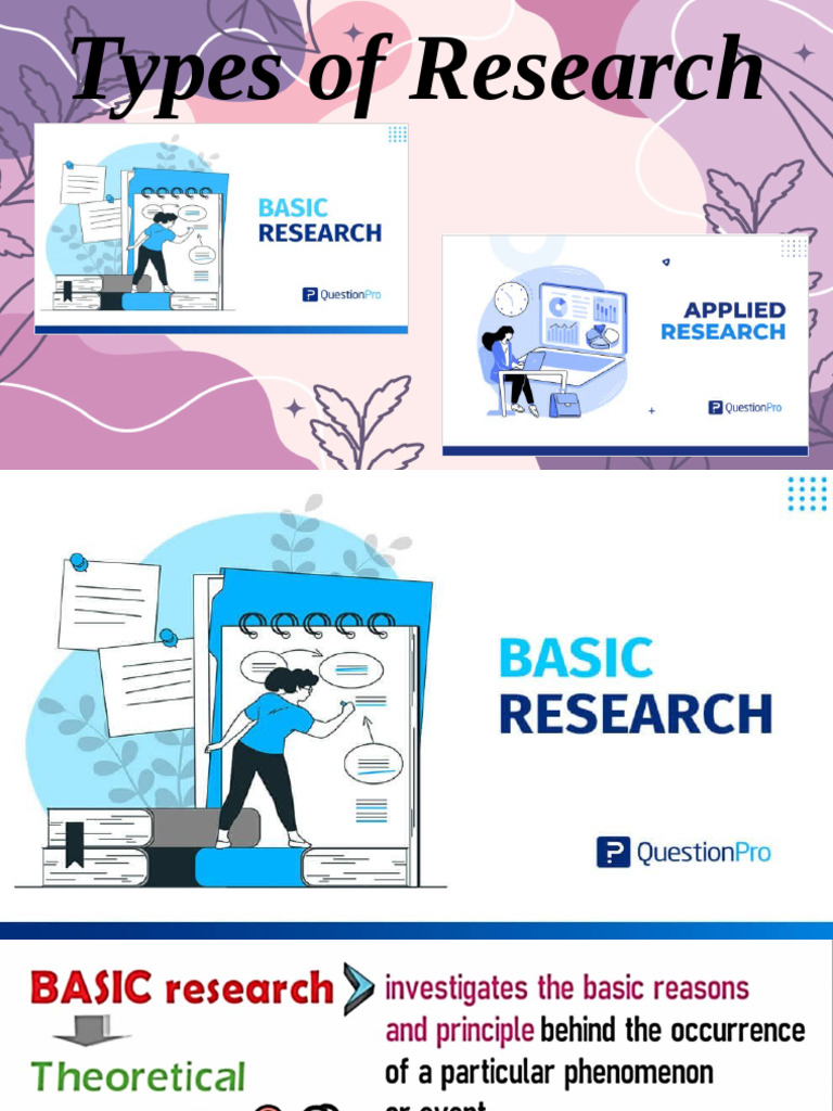 Lesson 3_Types of Research | PDF | Quantitative Research | Qualitative ...