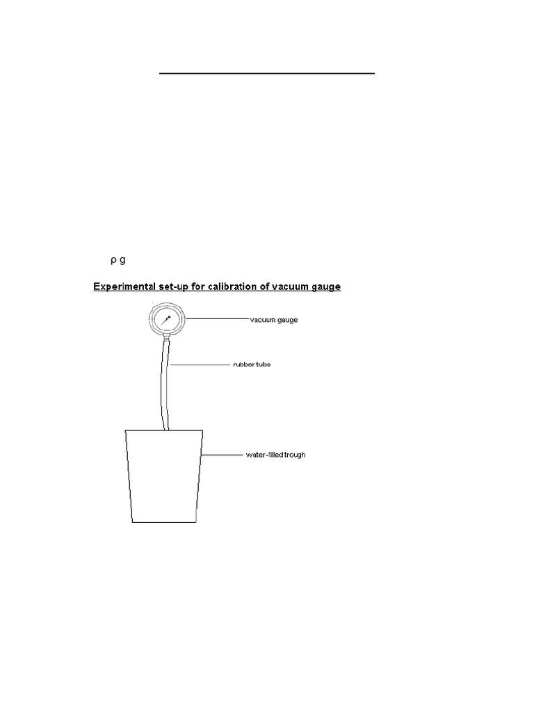 Vacuum Gauge Calibration Procedure | PDF