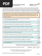 The Trauma Life Events Tale Checklist | PDF | Psychological Trauma ...