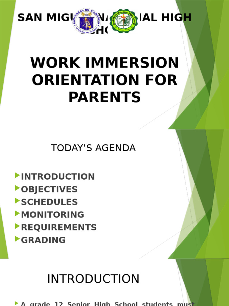 Orientation Pre | PDF