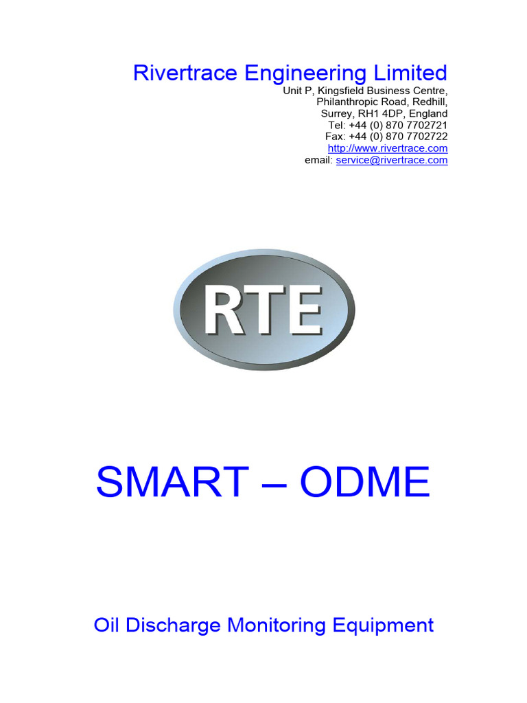 Smart ODME Installation Manual | PDF | Power Supply | Valve