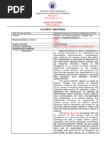 ARAL Program Implementation Plan 2025 | PDF | Literacy | Learning
