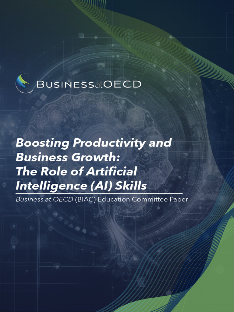 Boosting Productivity and Business Growth The Role of AI Skills | PDF | Artificial Intelligence ...
