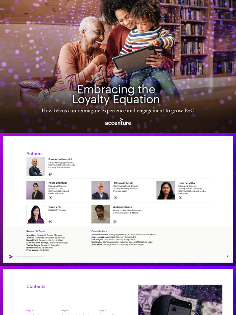 Telco B2C Growth: Loyalty Strategies | PDF | Customer Experience | Artificial Intelligence