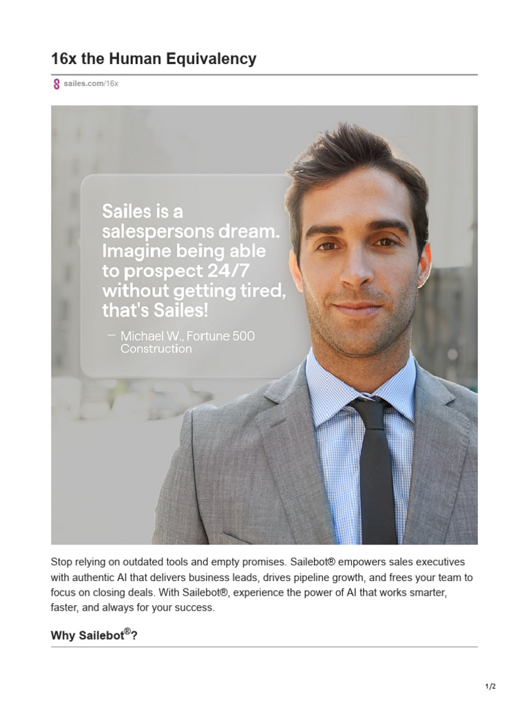 16x The Human Equivalency | PDF