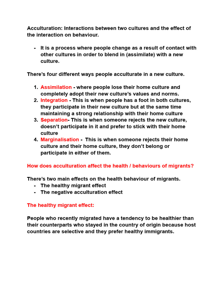 Acculturation | PDF | Obesity | Body Mass Index