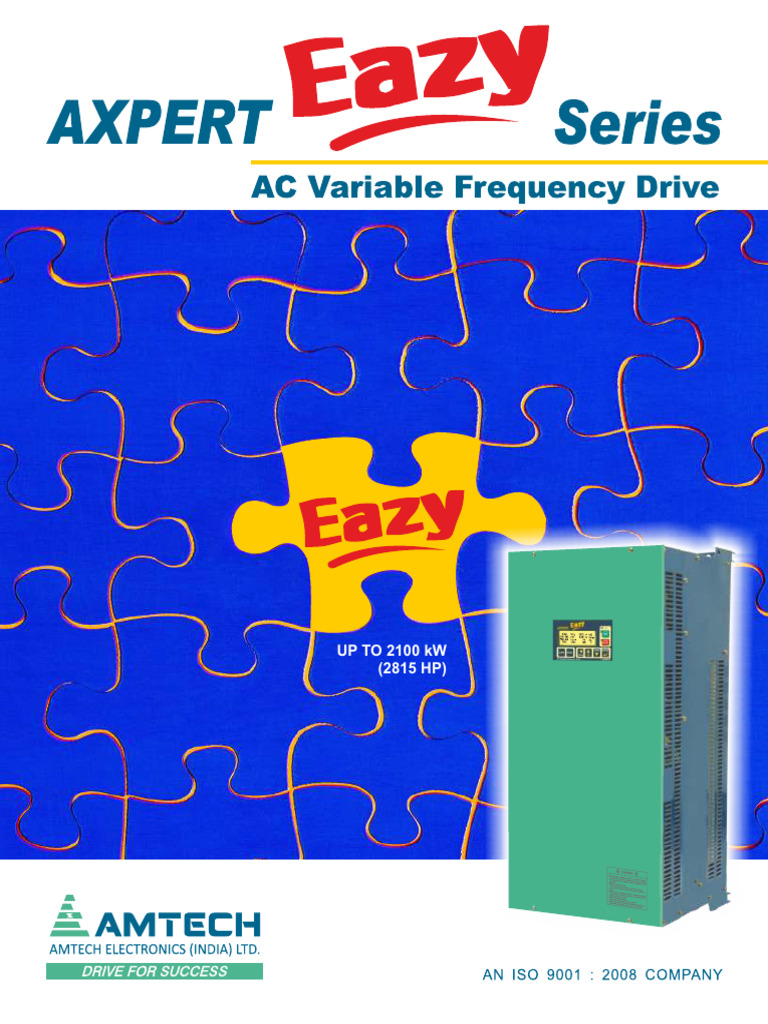 Amtech Axpert Eazy VFD 415 V Variable Frequency Drive | PDF | Pump ...