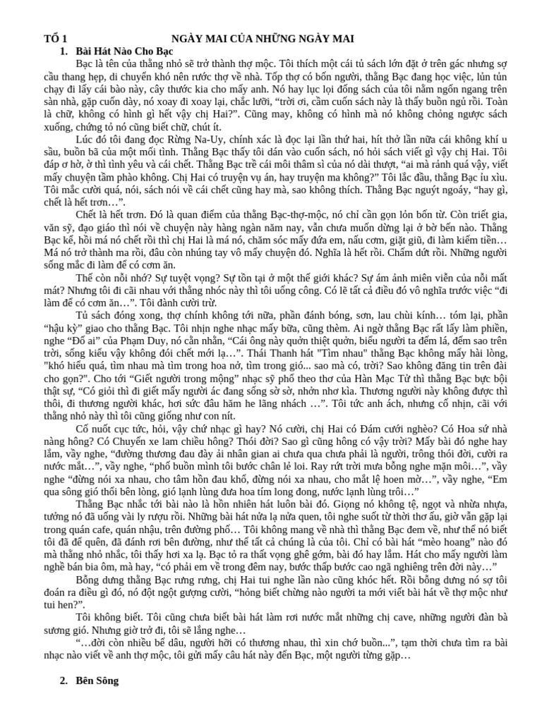 Tản văn NNT-Tác phẩm | PDF