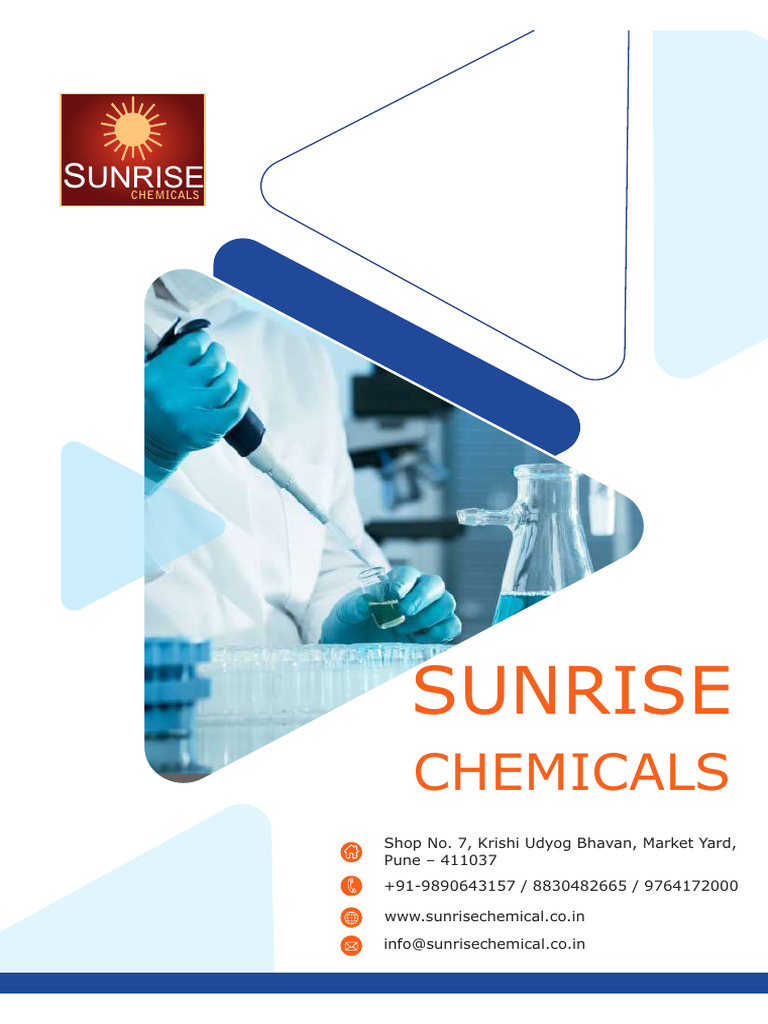 Sunrise Chemicals Product Brochure | PDF | Sodium Bicarbonate | Sodium ...