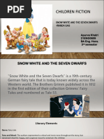 Snow White: Characters and Themes Analysis | PDF | Narration